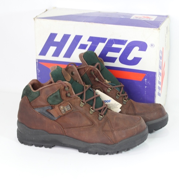 Hi-Tec | Shoes | Vtg New Hi Tec Mens 15 Aspen Leather Hike Boots | Poshmark